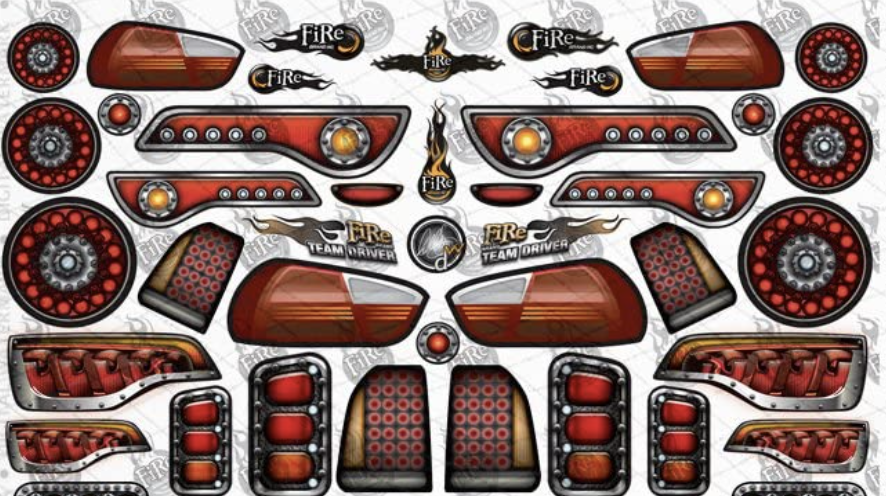 7 Custom Sticker Decals for RC Cars and Trucks - The Toyz