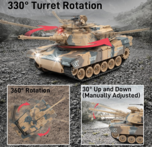 6 Ultra Realistic Military RC Tanks Perfect for Adults - The Toyz