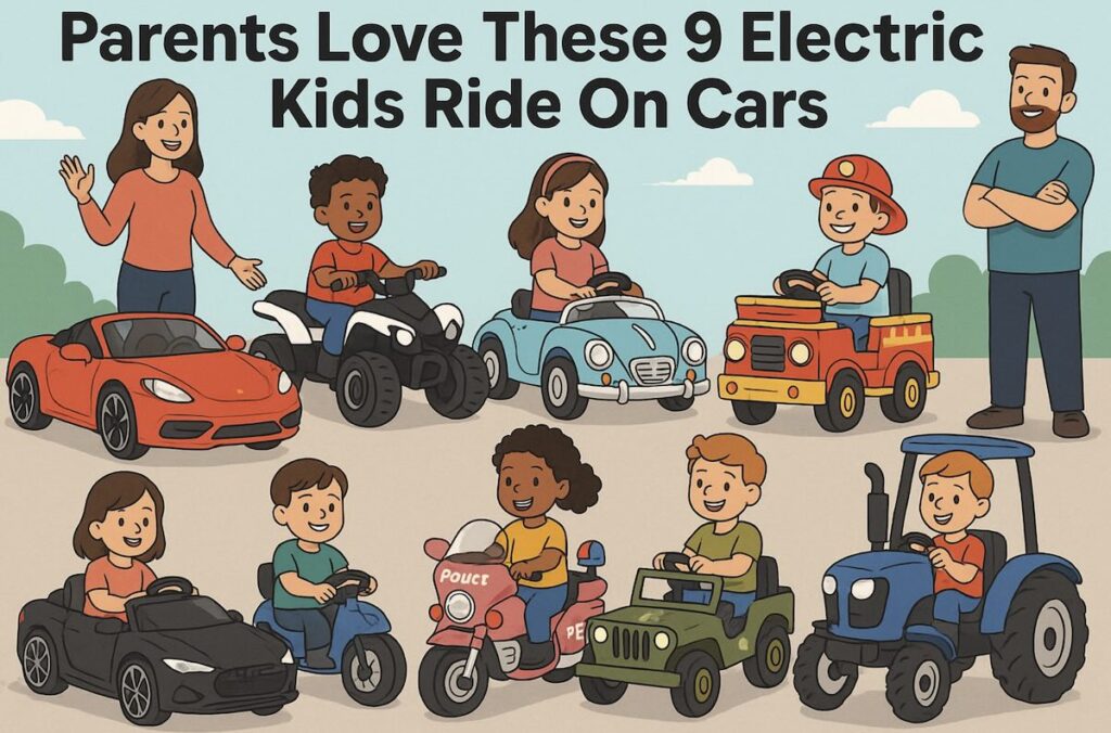 Best 9 Electric Ride On Cars for Kids with Parent Remote Controls